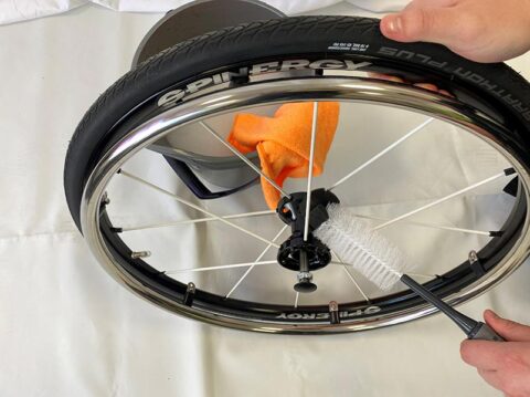 How to Clean a Wheelchair | Momentum Healthcare